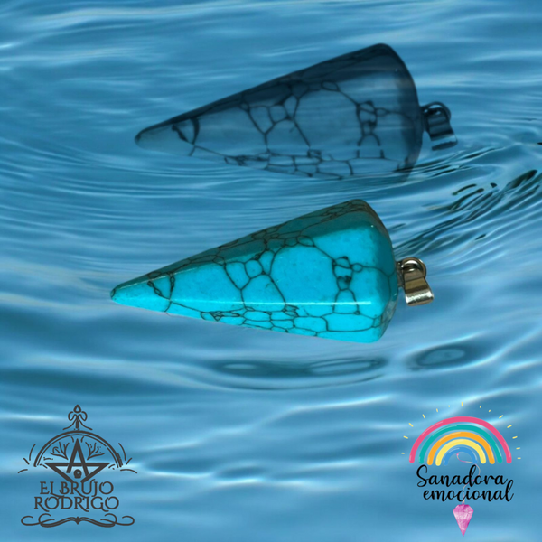 Péndulo de Turquesita Energizado por Nosotros 🌟💙 – El Brujo Rodrigo